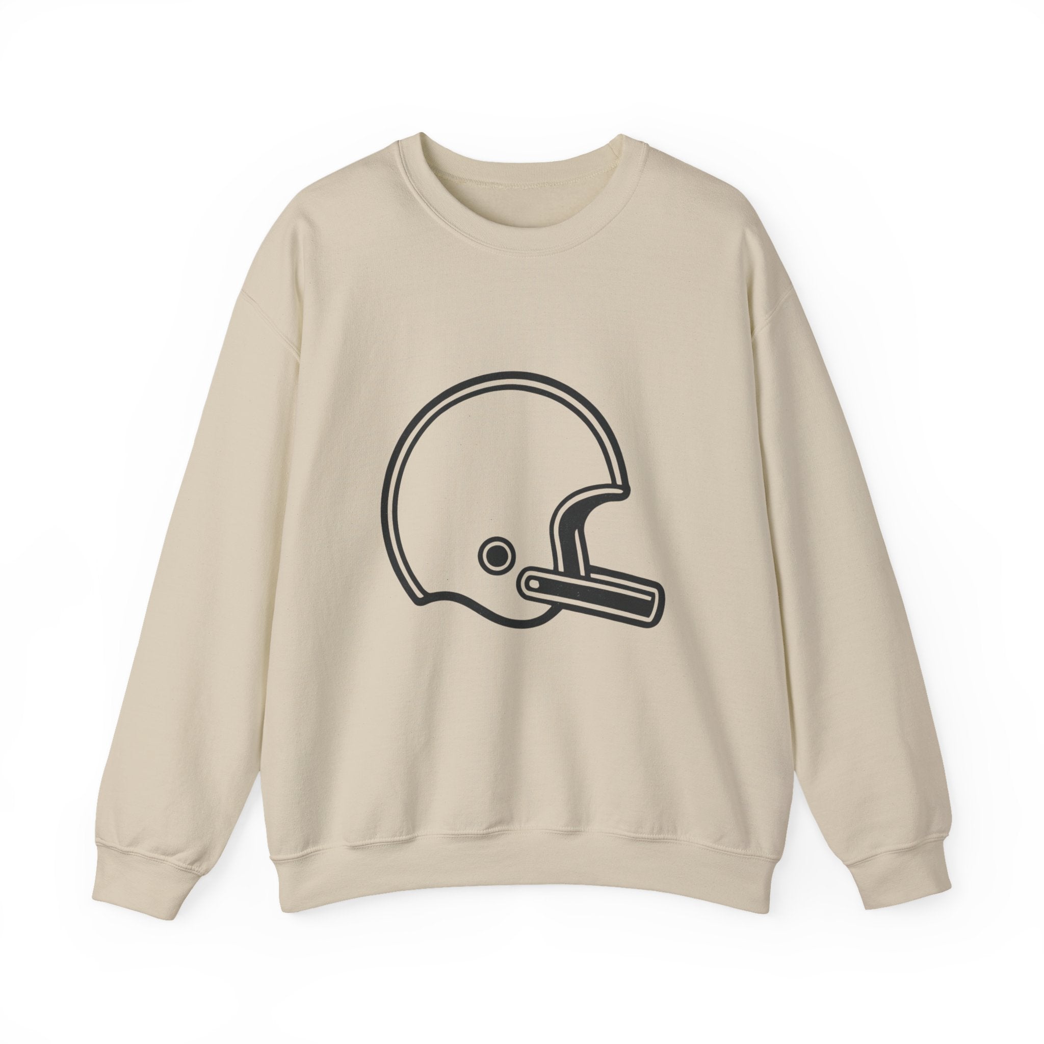 Customizable Football Helmet - Heavy Blend™ Crewneck Sweatshirt ...