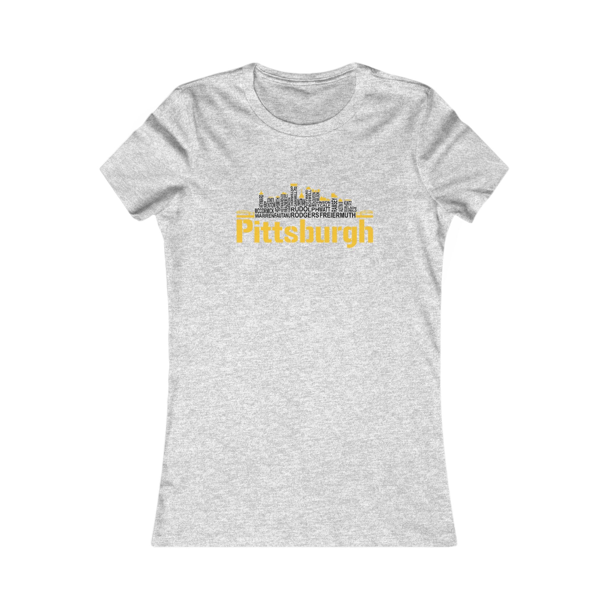 Pittsburgh Football Team Names - Women's Favorite Tee – YinzerShop