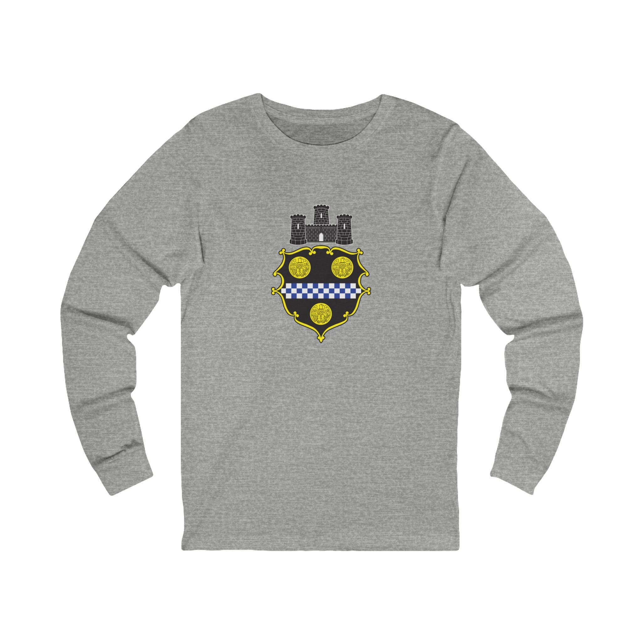 City of Pittsburgh Coat of Arms Long Sleeve Tee Shirt – YinzerShop