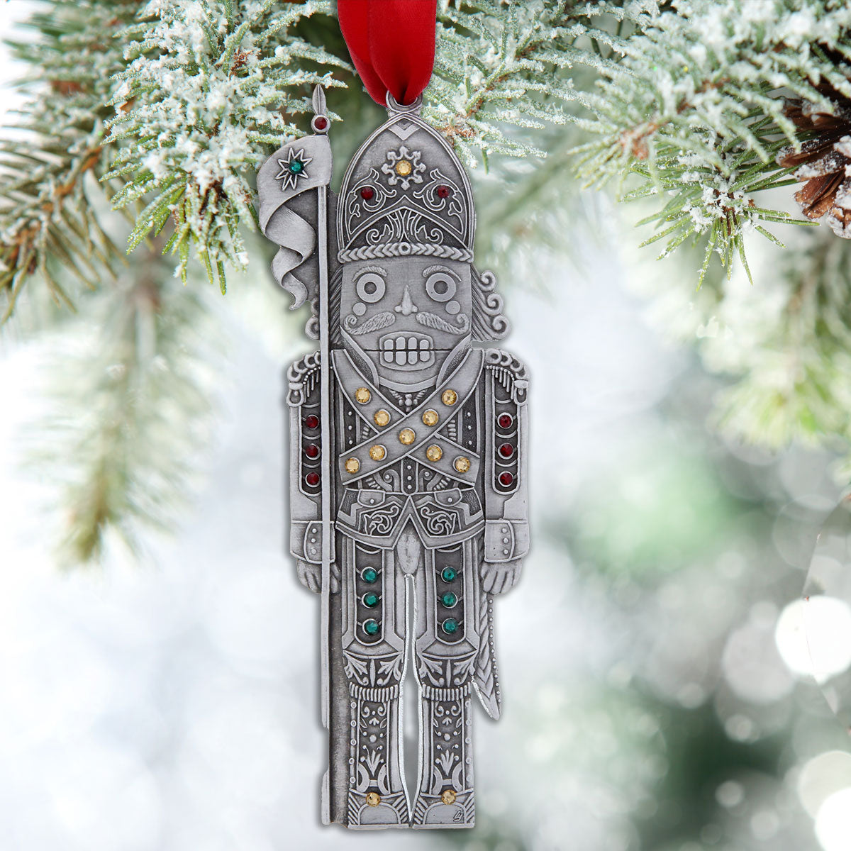 Nutcracker Knight Ornament – Handcrafted Christmas Décor with Austrian ...