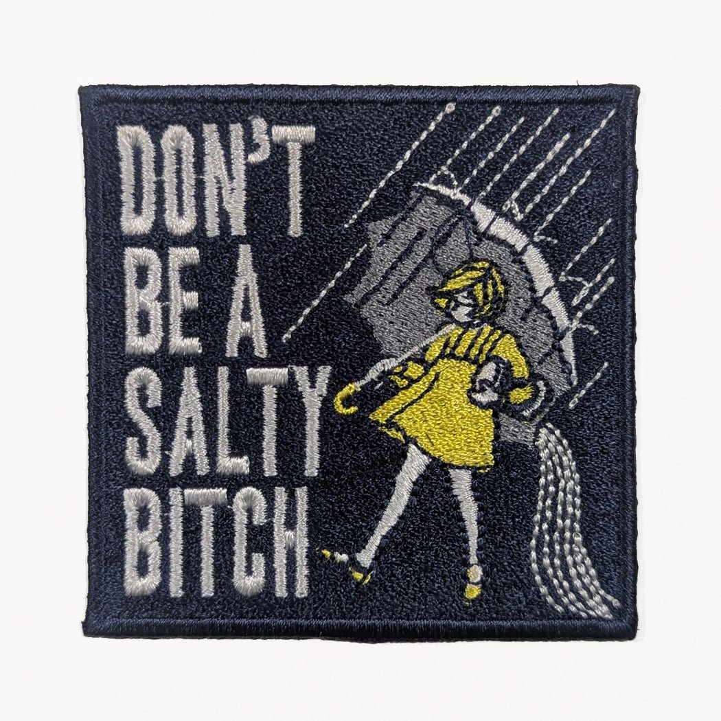 Salty Patch Iron On - Attitude Check | 3x3 Inch – YinzerShop
