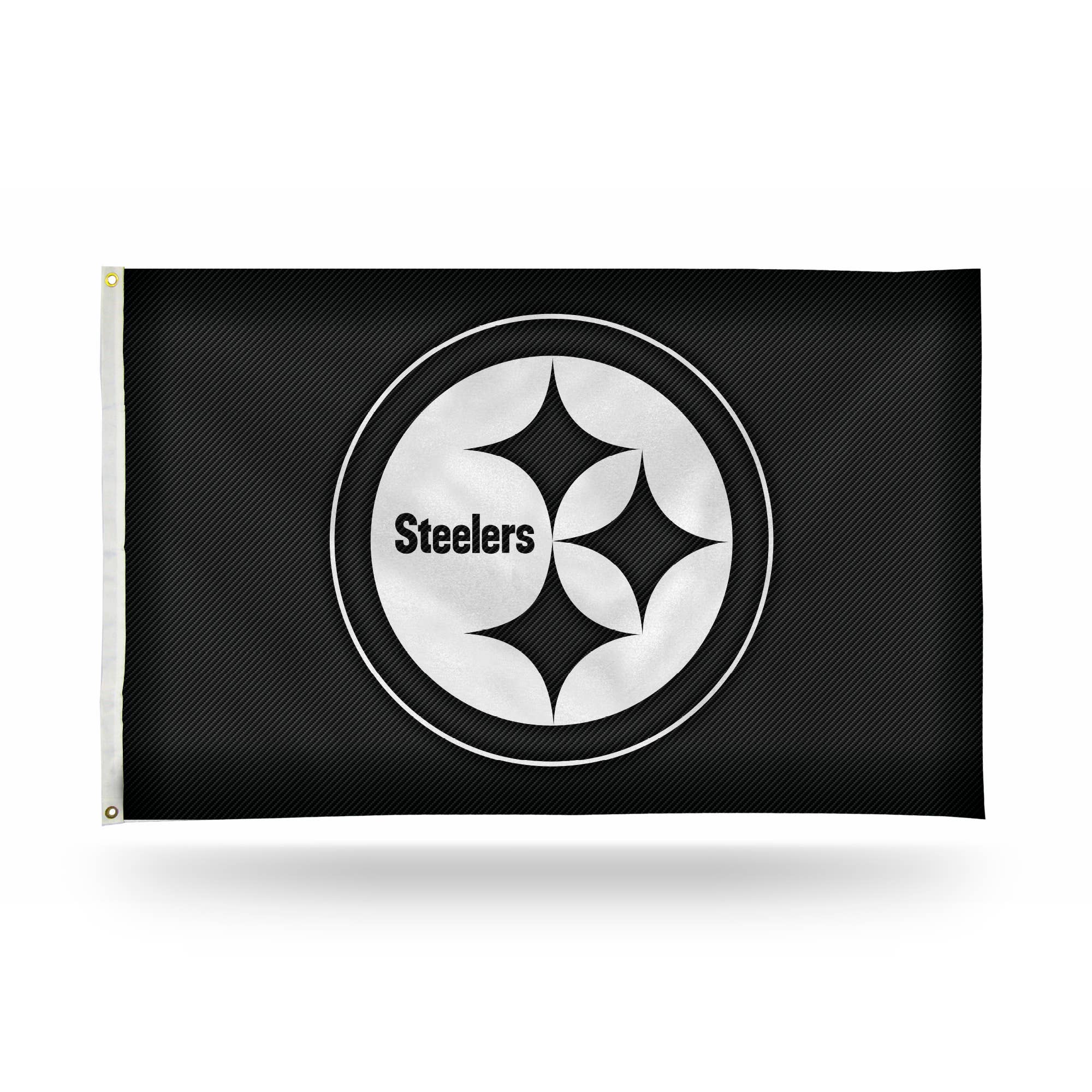 Pittsburgh Steelers Carbon 3' x 5' Premium Banner Flag – YinzerShop
