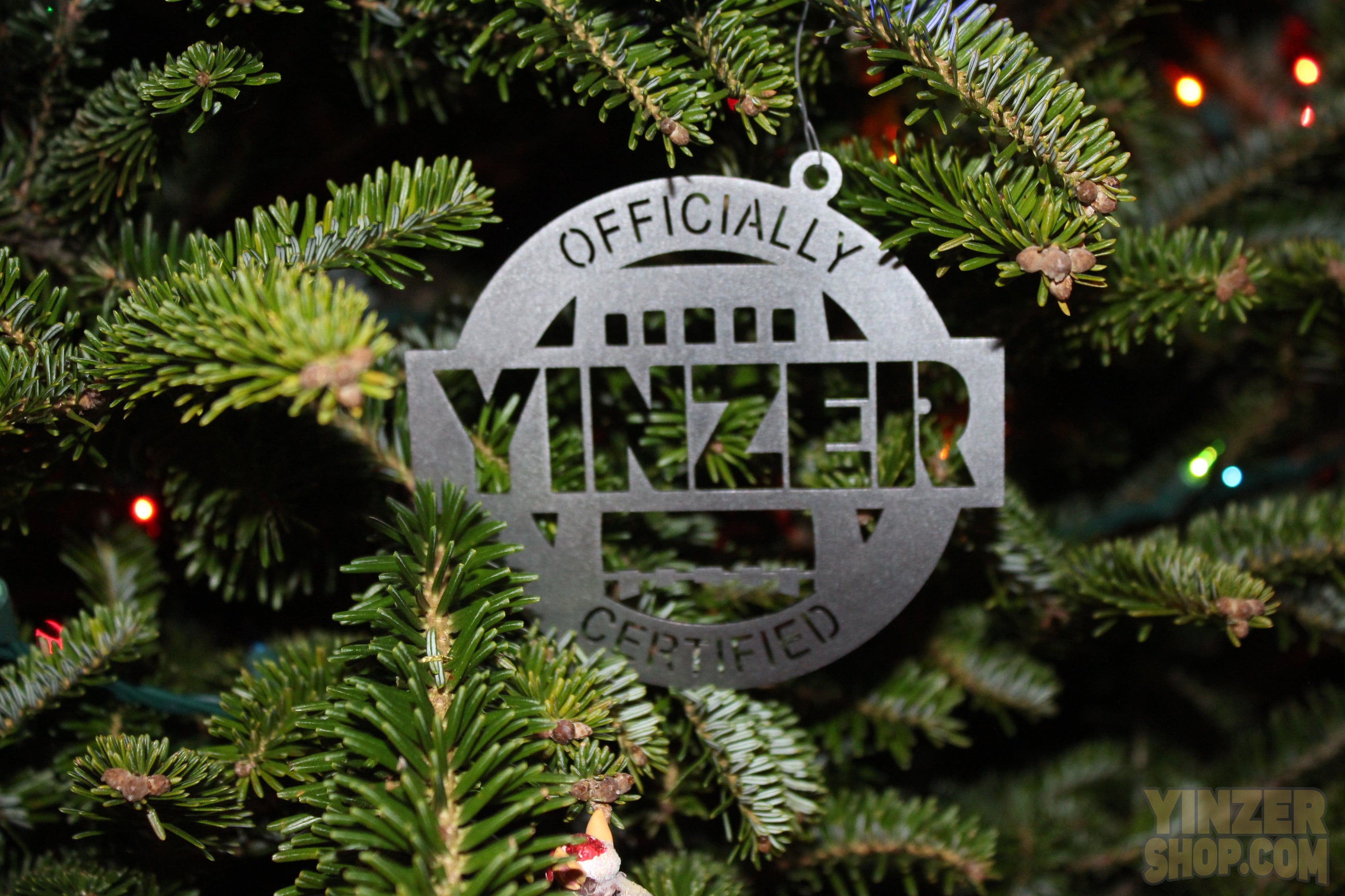 Yinzer Christmas Tree Ornament at YinzerShop
